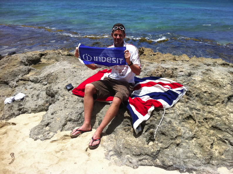 Indesit's Adam conquers the seas in life-threatening swim - The KBzine