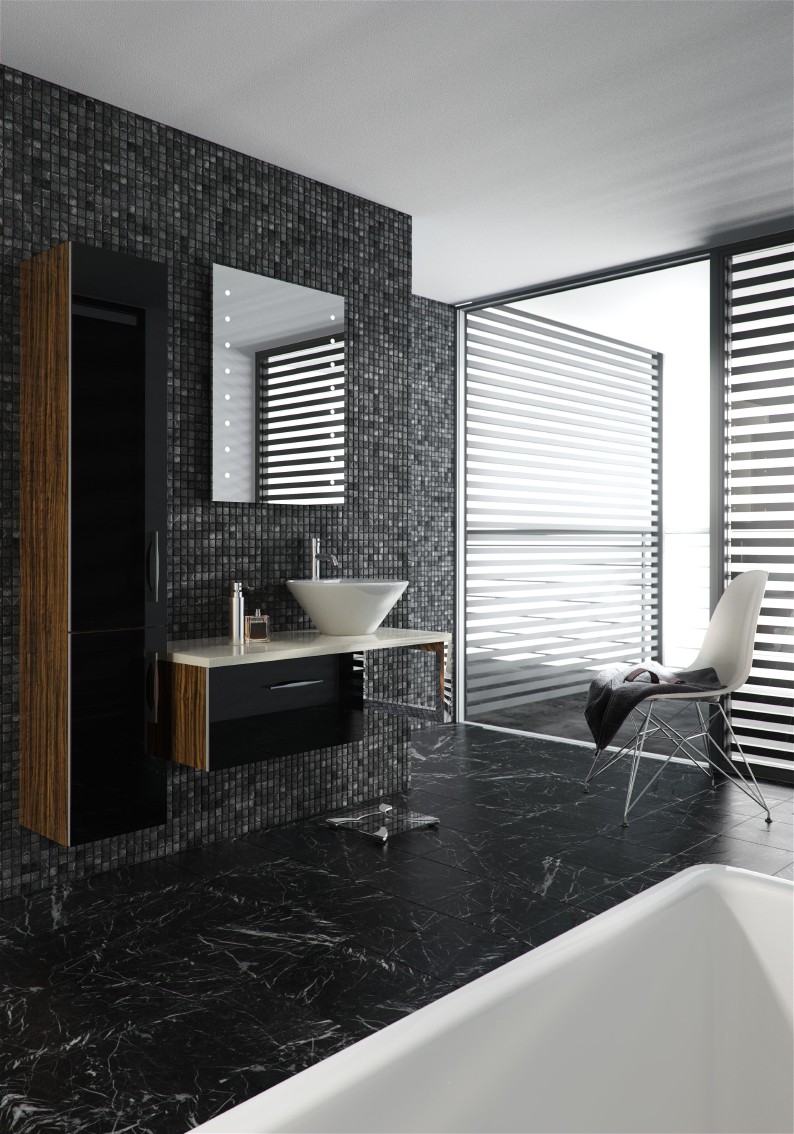 Ellis Furniture creates wow factor with the Cube with chrome bracket ...