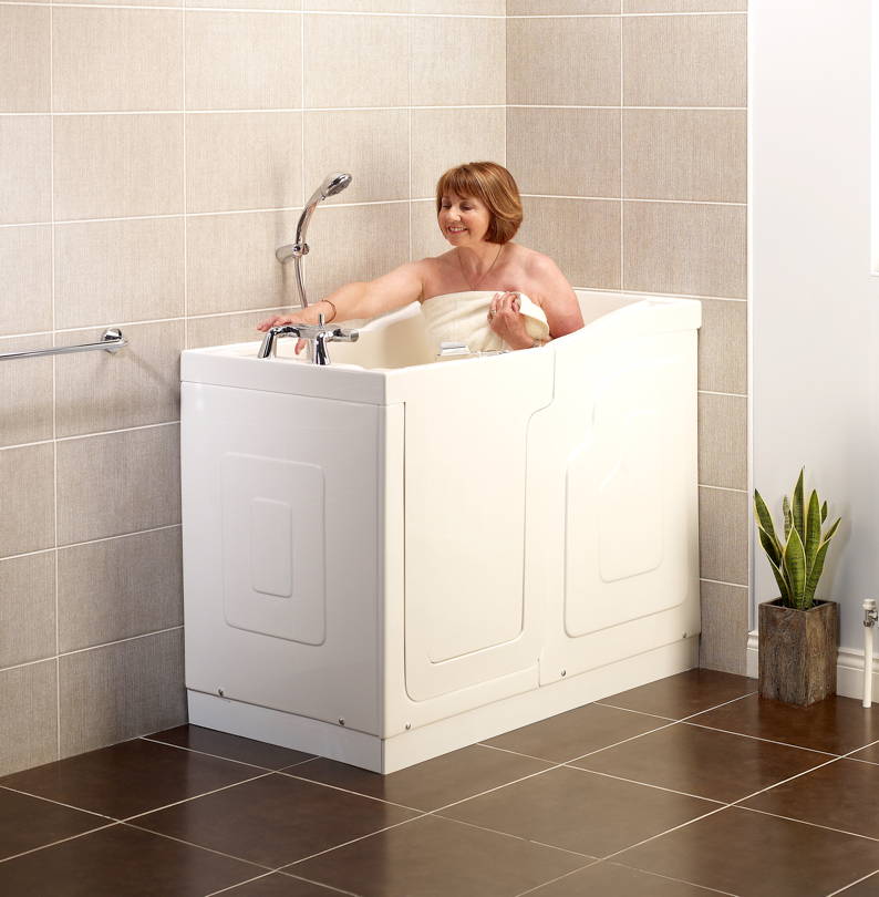 Walk-in bath by Kubex offers the elderly or less able, valuable ...