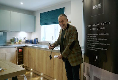 Michel Roux Jr. officially opens first Roux Kitchen show home in ...