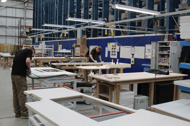 PWS worktop factory on film - The KBzine